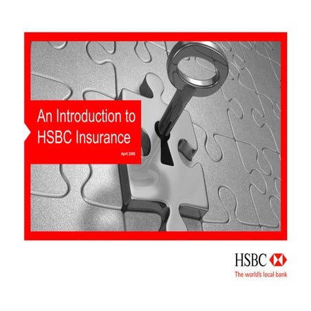An introduction to HSBC Insurance | PDF