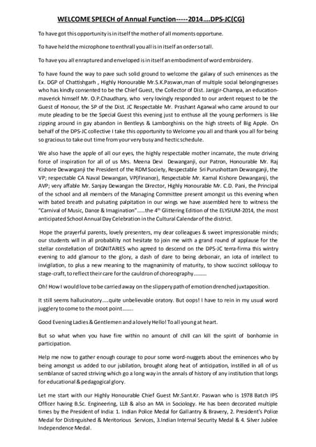 master of ceremony script for Prom