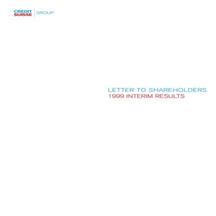 credit-suisse Credit Suisse Group Interim Report 1997 | PDF
