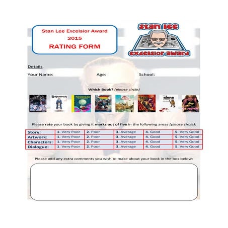 rating form 2015 | PDF