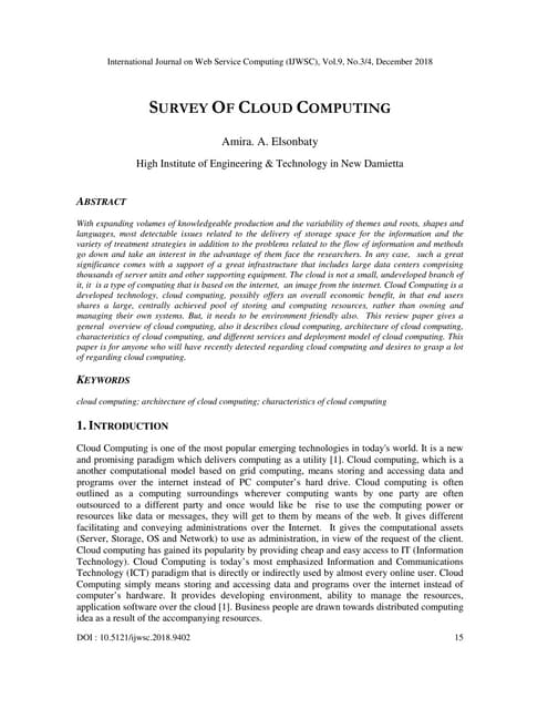 Core of Cloud Computing | PDF