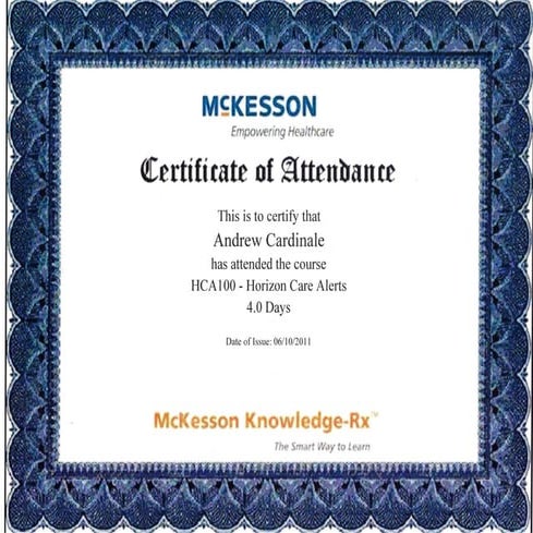 Mckesson-HCA100 | PDF