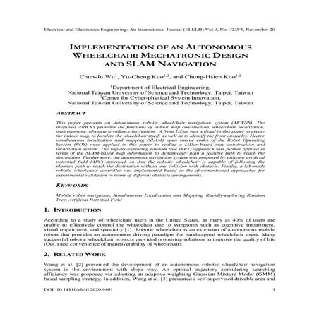 Electrical and Electronics Engineering: An International Journal ...