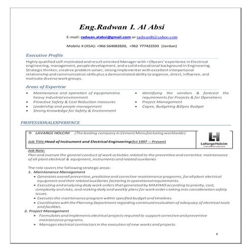 Radwan updated CV 9-5-2016 | DOCX