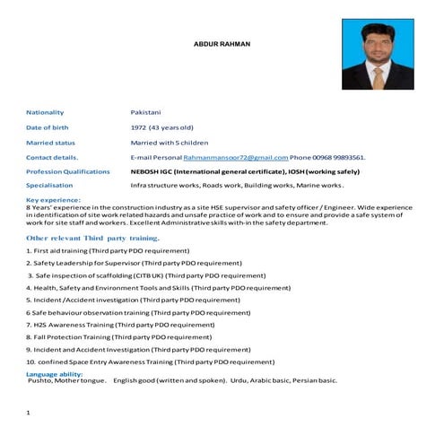 ABDUR RAHMAN pg revision | DOCX