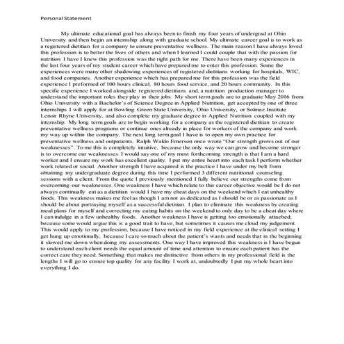 personal statement | DOCX
