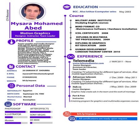 Mysara Mohamed_Final cv 2015 | PDF