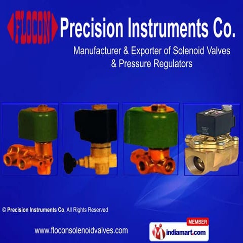 Solenoid Valves by Precision Instruments Co., Mumbai | PPSX ...