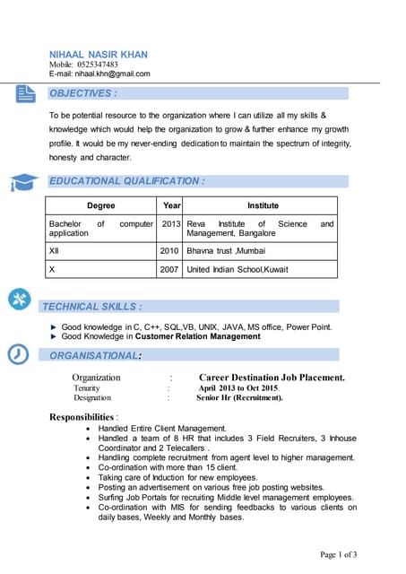 RESUME YOGENDRA. | PDF
