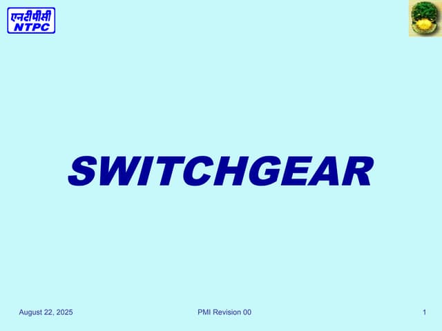 Basics of electrical control panel | PPTX