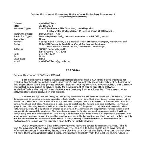 General Proposal | PDF