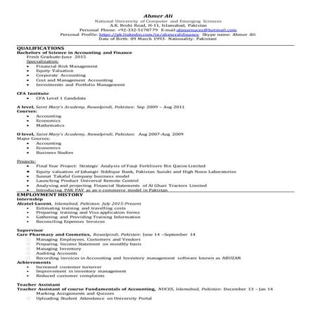 Muhammad Usman CV | DOCX