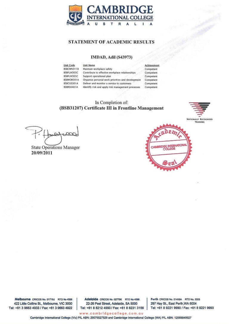 Certificate 3 Transcript certificate-3-transcript