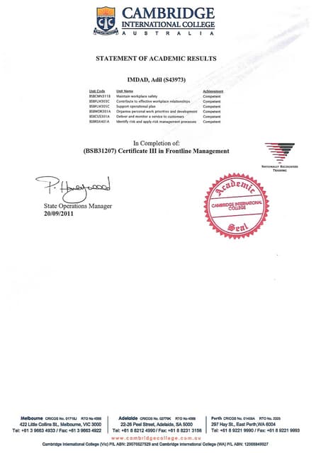 Diploma Certificate | PDF