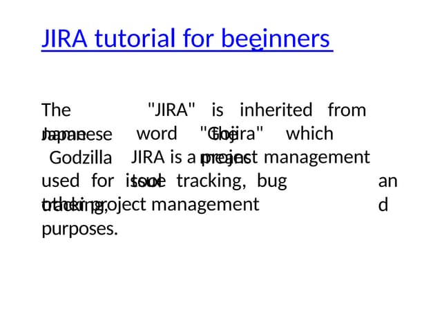 Introduction To Jira | PDF