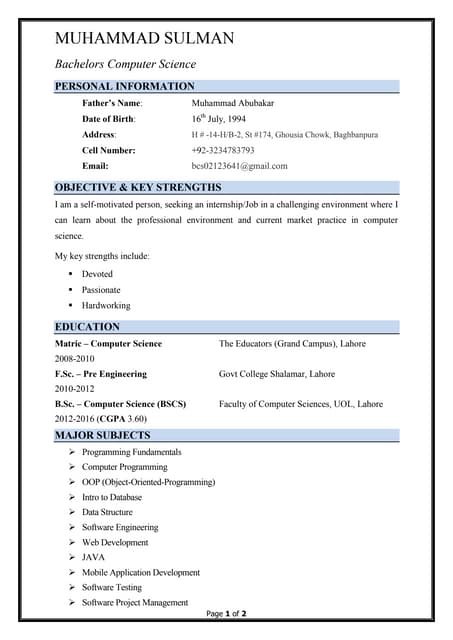 Muhammad Sulman presentations