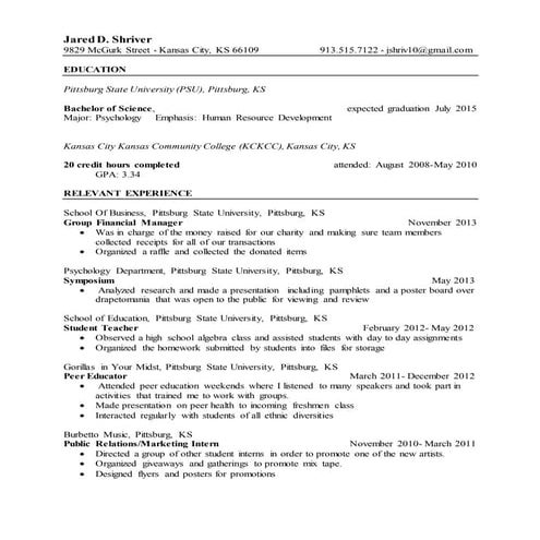 John Marsh Resume | DOCX