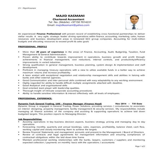 Majid Kasmani - CV(1) | DOCX