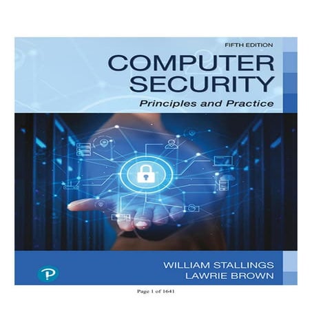 Computer Security Principles and Practice 5th Edition PDF | PDF