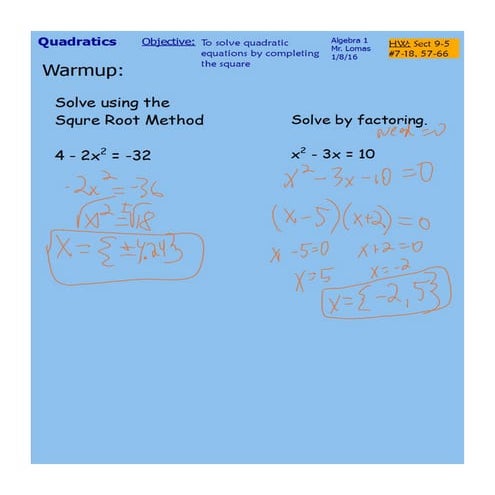 9-5 Solving Quadratics by Completing the Square.pdf