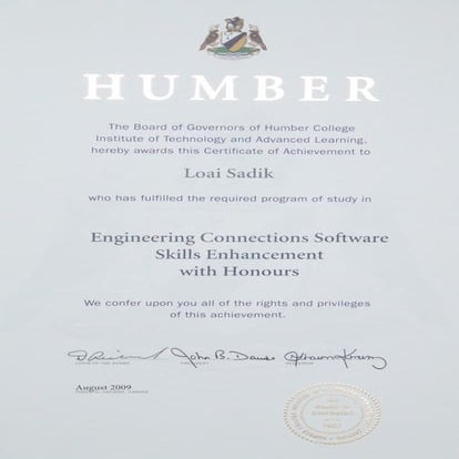 Humber Colledge | PDF
