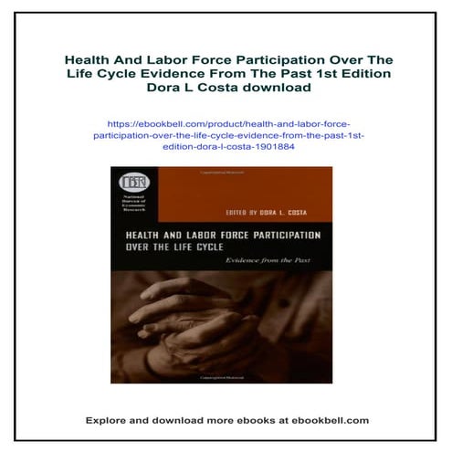 Health And Labor Force Participation Over The Life Cycle Evidence From ...