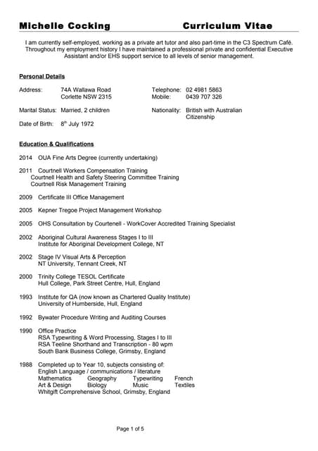 MARITZA HULLEY CURRICULUM VITAE | DOC | Medical Health