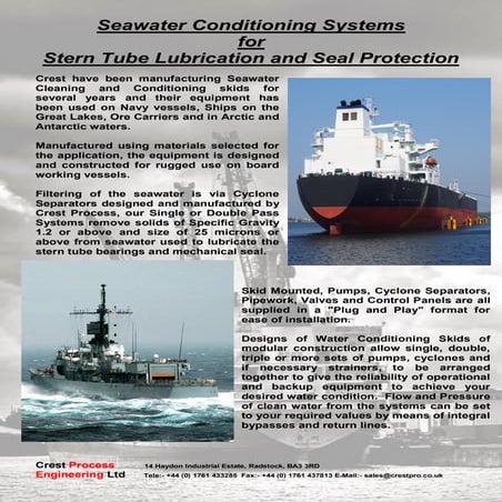 Seawater systems flyer-4 | PDF | Science