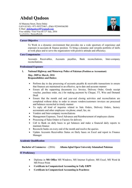 Nidhin Raj updated CV | DOC