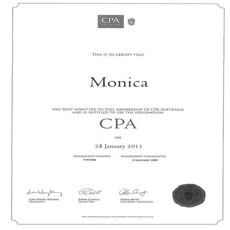 CPA Membership | PDF