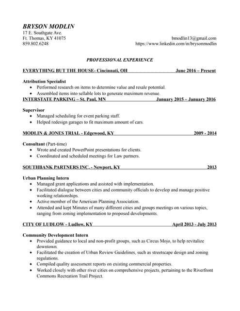 Irene E Miller Resume | PDF