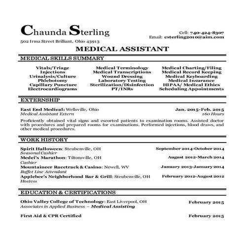 Terence Evans Resume | DOCX