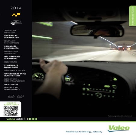 Valeo Beleuchtungskatalog 2014 954099 | PDF