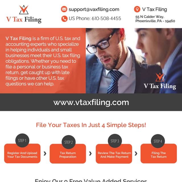 VTaxFiling_Brochure | PDF
