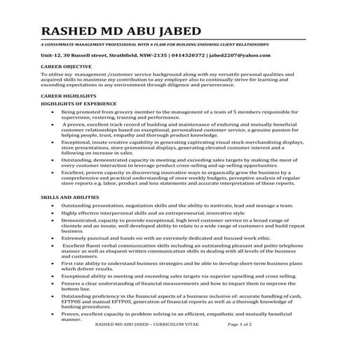 CV RAHUL DUNGA | DOCX