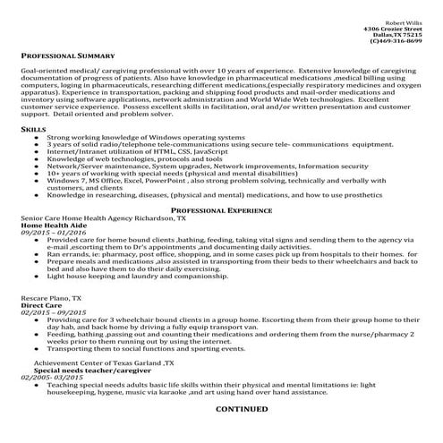 Sample 4 Resume (2) | PDF