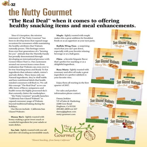 Nutty G Exporter Story | PDF