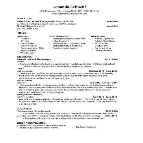 Alexandra Naumova Photographer | PDF