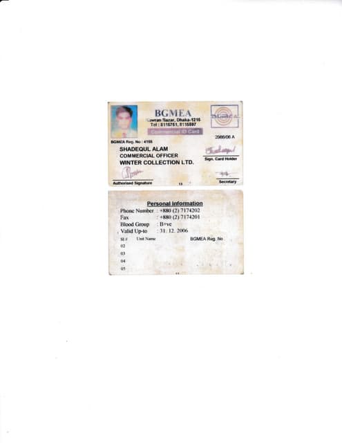 DRIVING LICENSE | DOCX