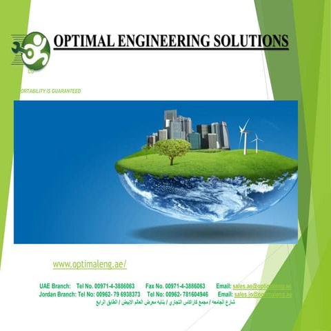 Optimal Engineering Solutions ( OES) . | PPTX | Business | Business and ...