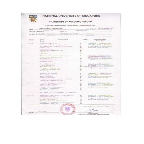 Academic_transcript | PDF
