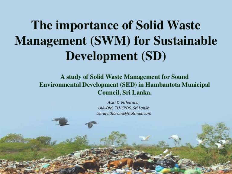 The Importance Of Solid Waste Management SWM For Sustainable Develo the-importance-of-solid-waste-management-swm-for-sustainable-develo
