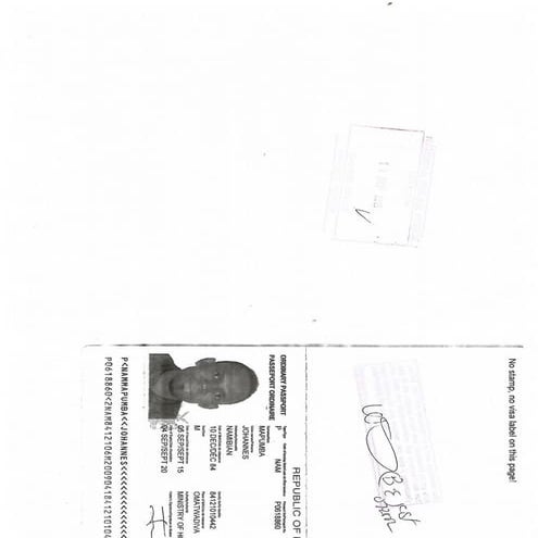 Scan0001 passport | PDF