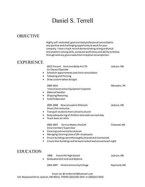 Joshua Eaton Resume 1 | PDF