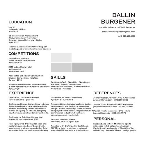 Daniel Walker Resume | DOCX