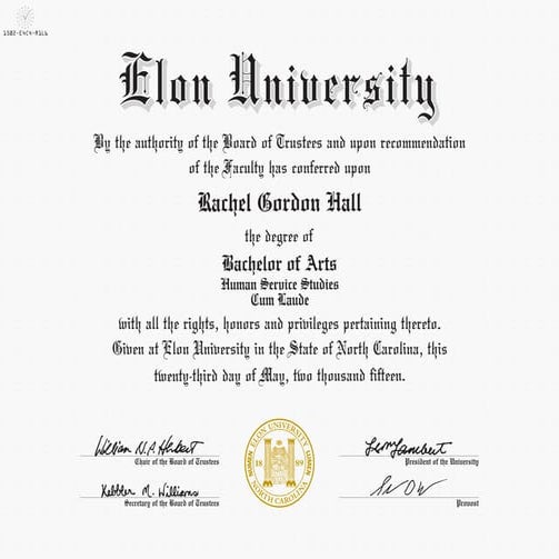 Elon University Diploma | PPT