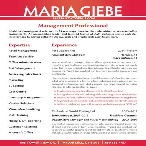 Maria_Giebe | PDF | Business Administration | Business