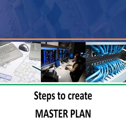 Steps to Create Master Plan -ppt | PPSX