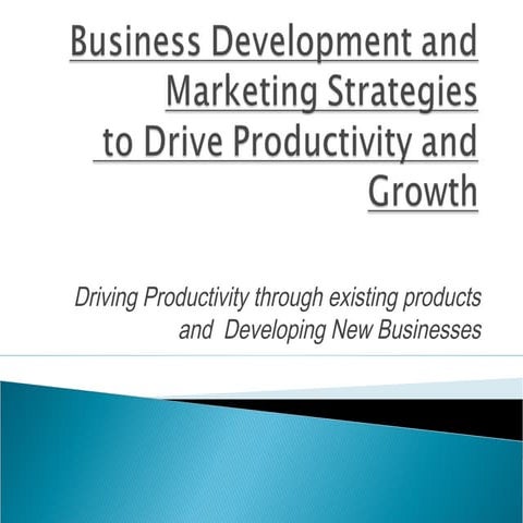 Business Development and Market Strategies | PPT