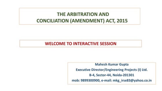Infographic: Arbitration process | PDF